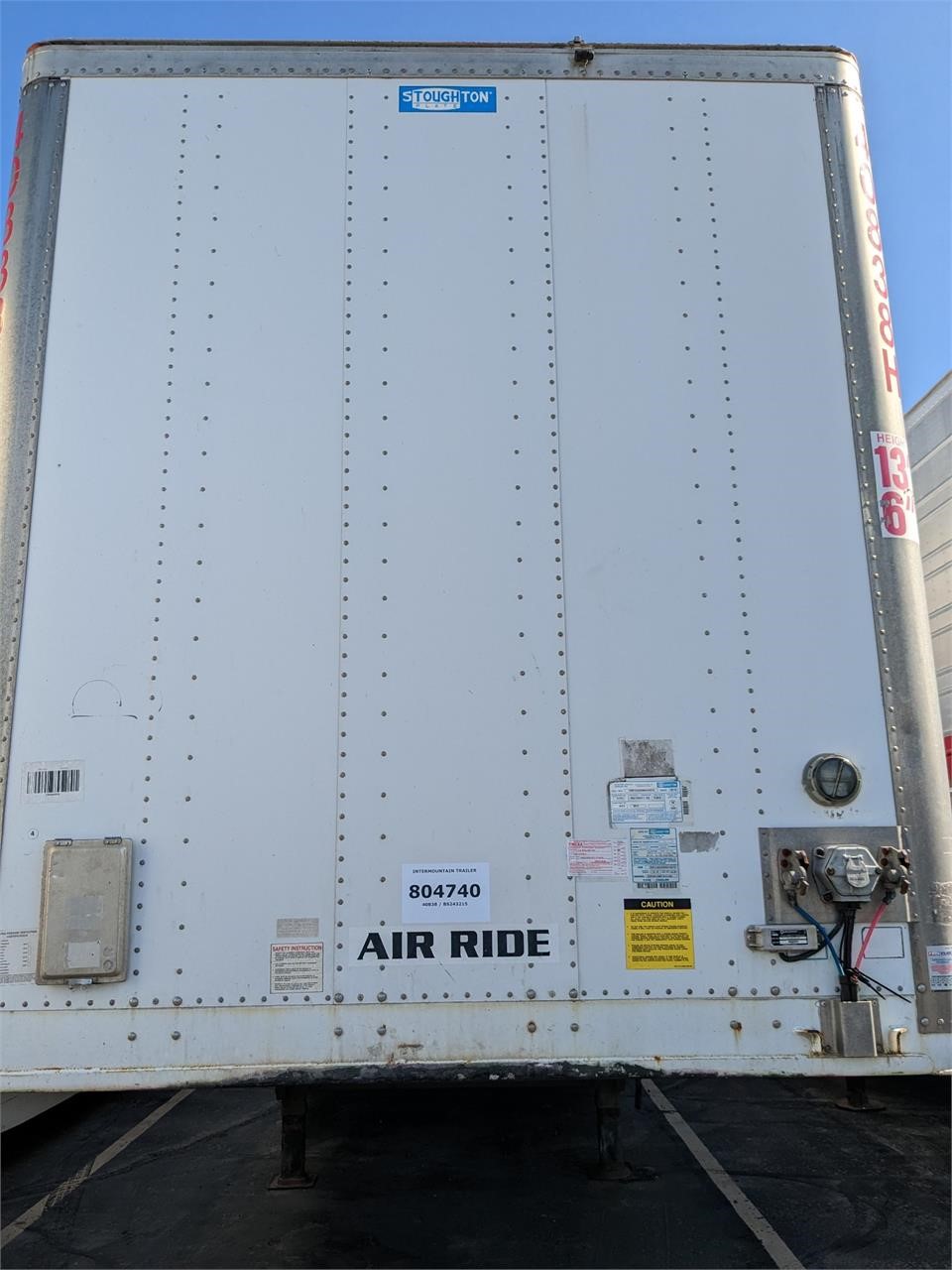 2011 STOUGHTON DRY VAN - Intermountain Trailer